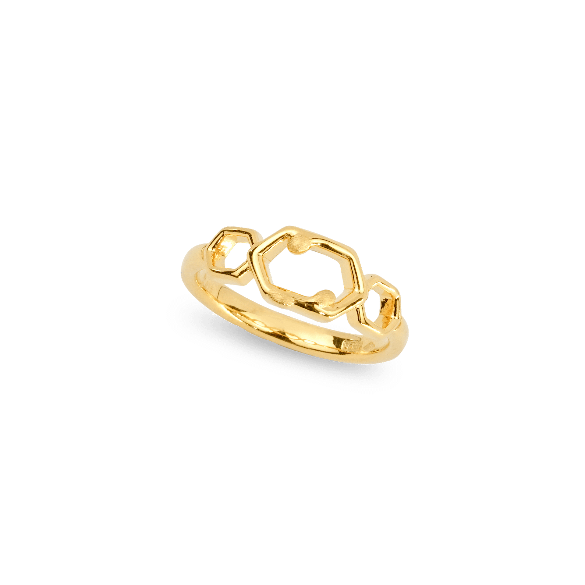 916 Gold Si Dian Jin Designer Series: Le Chéri (Honey) Ring - On Cheong ...
